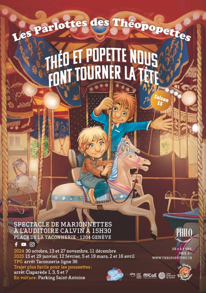 🎭 Théo et Popette nous font tourner la tête – Spectacle de marionnettes ...
