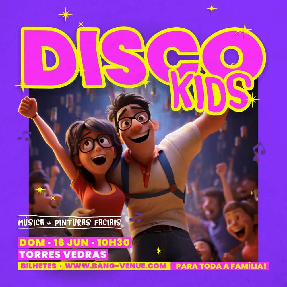 🕺 DiscoKids - Lisboa Events